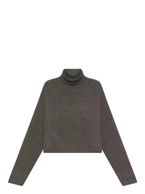 LISA YANG Cashmere Roll Neck Sweater - Grey