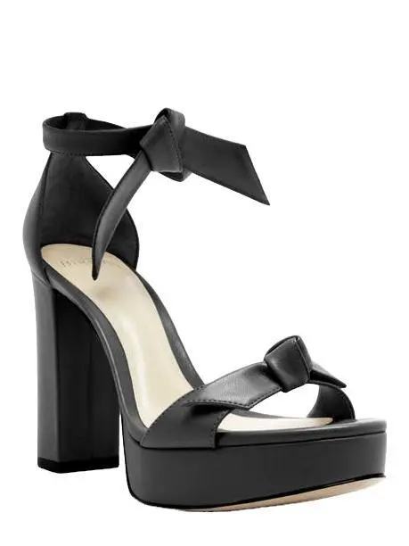 ALEXANDRE BIRMAN Mabeleh Ankle Strap Platform Sandal - Black