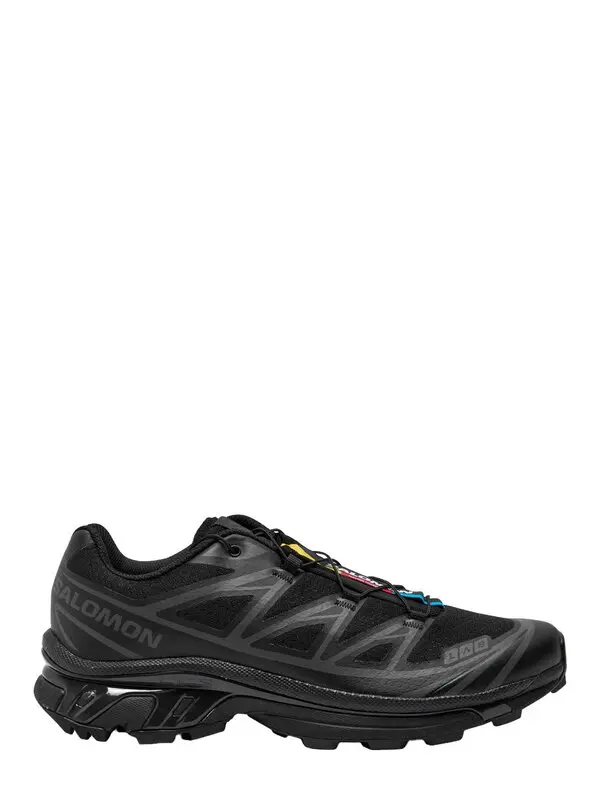 SALOMON Xt-6 Panelled Mesh Sneakers - Black
