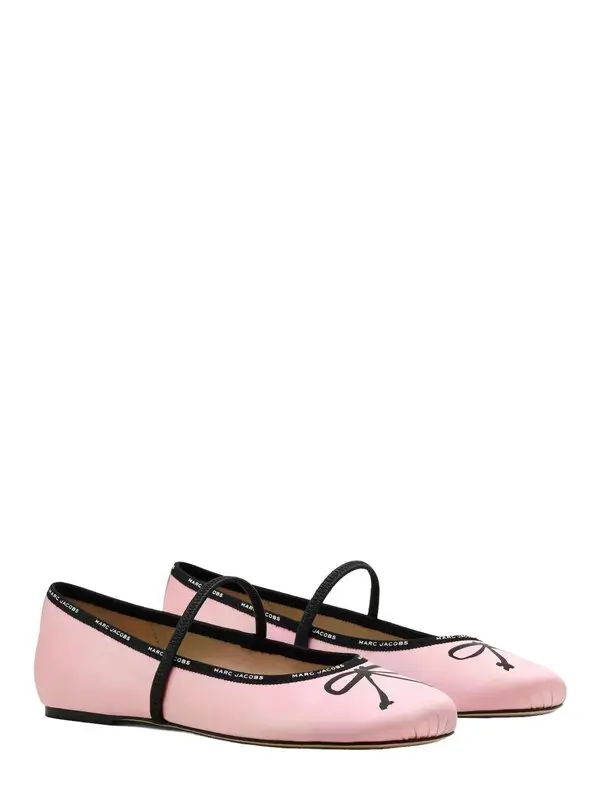 Marc Jacobs Bow-detail Ballet Flats - Pink
