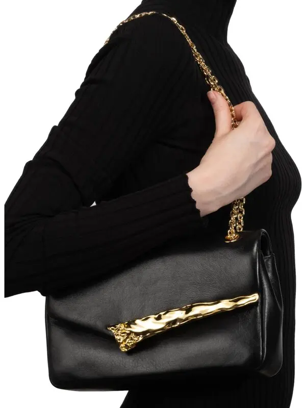 Alexis Bittar The Angular Shoulder Bag - Black