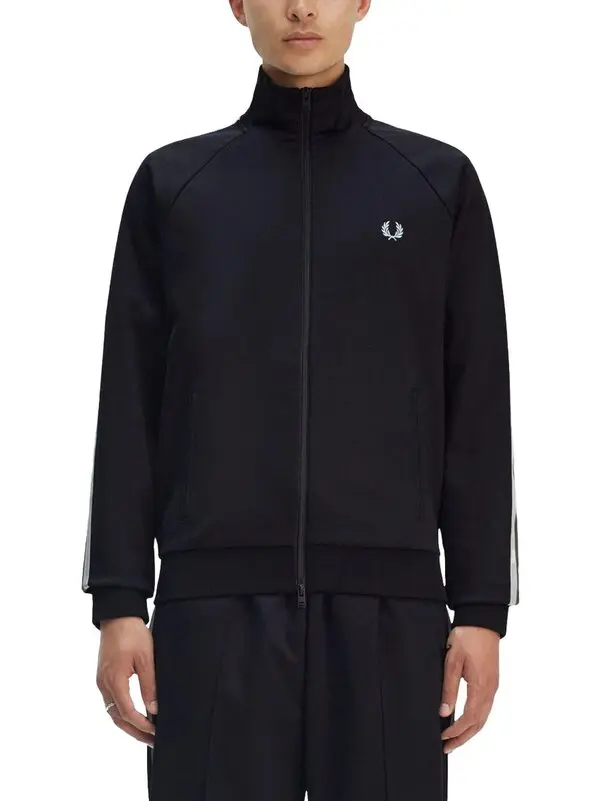 Fred Perry Track Jacket - Black