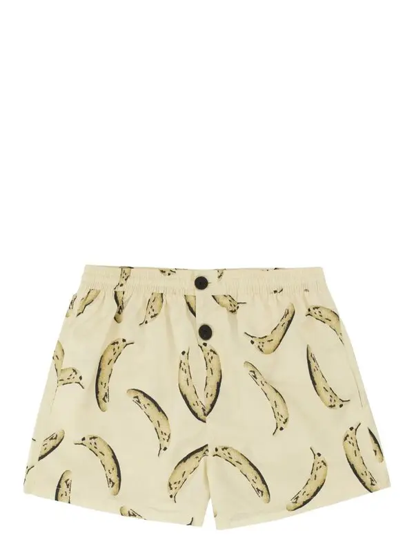 Jacquemus Boxer Swimsuit - Beige