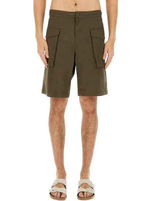 Aspesi Short Lou - Military Green