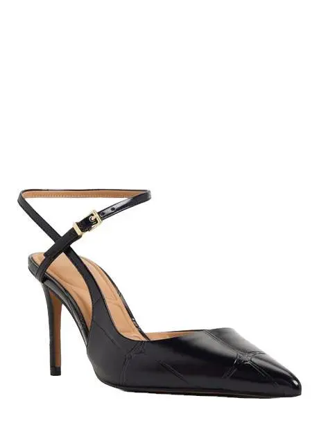 Aldo Kymmberly Ankle Strap Pointed Toe Pump - Black