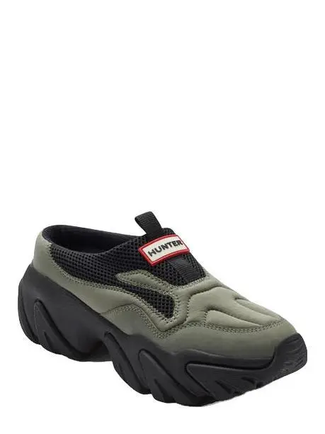Hunter Darisa Water Repellent Slip-on Shoe - Dark Green
