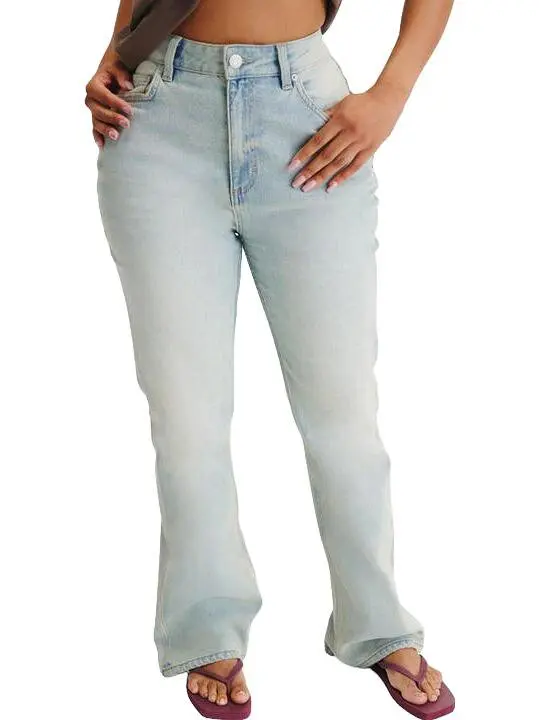 COTTON ON Curvy Flare Jean - Halen Blue
