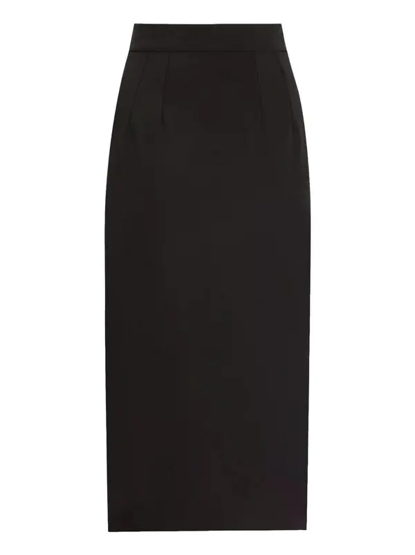 Dolce & Gabbana Pencil Midi Skirt - Black
