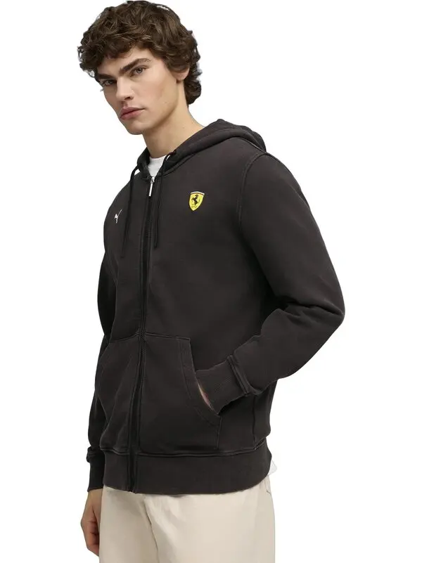 PUMA Ferrari Sportswear Sweat Jacket - Black