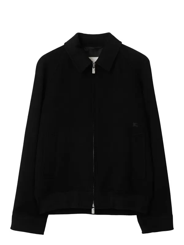 Burberry Cashmere Harrington Jacket - Black