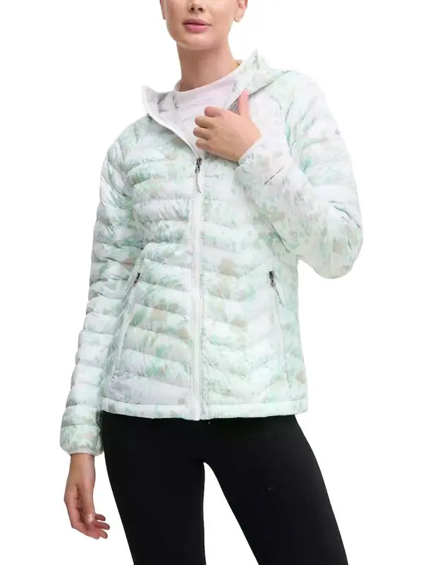 Columbia Powder Lite™ Hooded Puffer Jacket - White