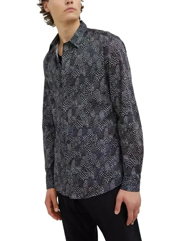 DRYKORN Spotted-print Shirt - Blue