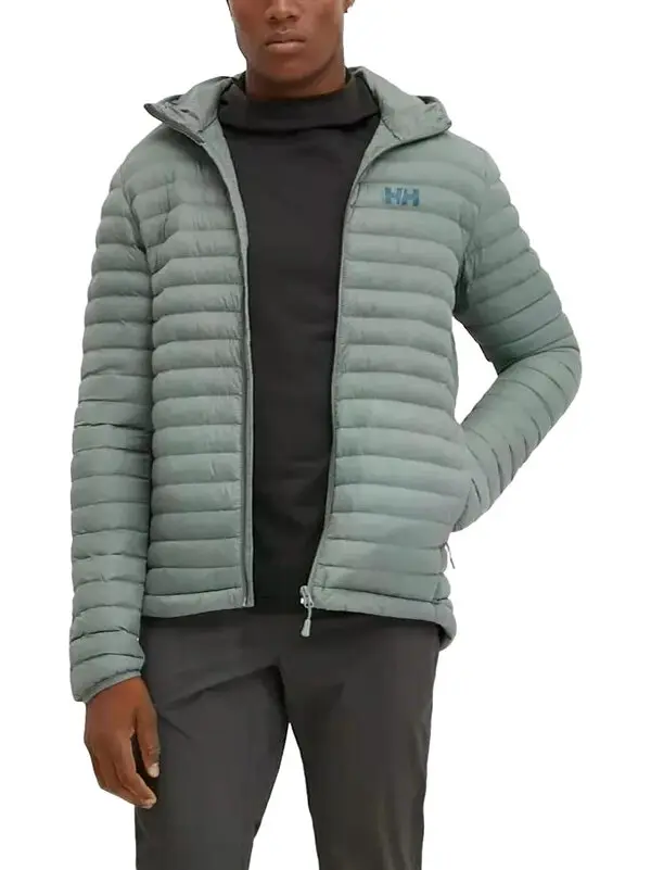 Helly Hansen Hooded Quilted Jacket - Green