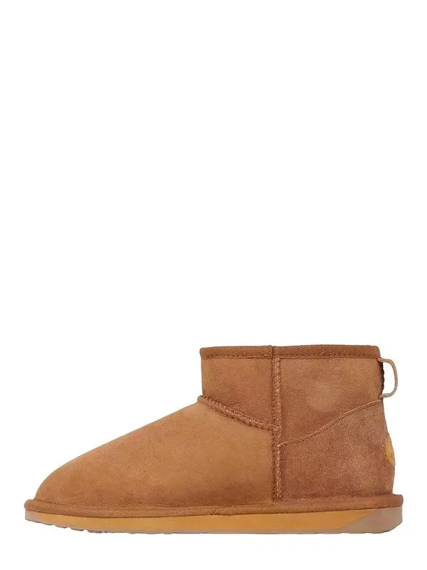 EMU AUSTRALIA Sheepskin Ankle Boots - Brown