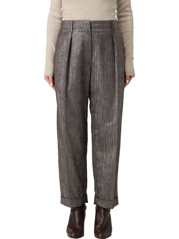Brunello Cucinelli Pants - Silver