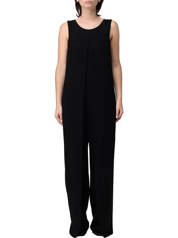 Emporio Armani Sleeveless Jumpsuit - Black