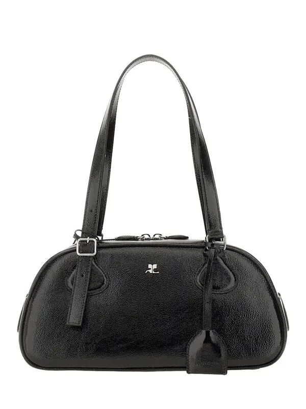 COURREGES Shoulder Bag - Black