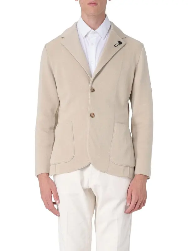 LARDINI Tailored Jacket - Beige