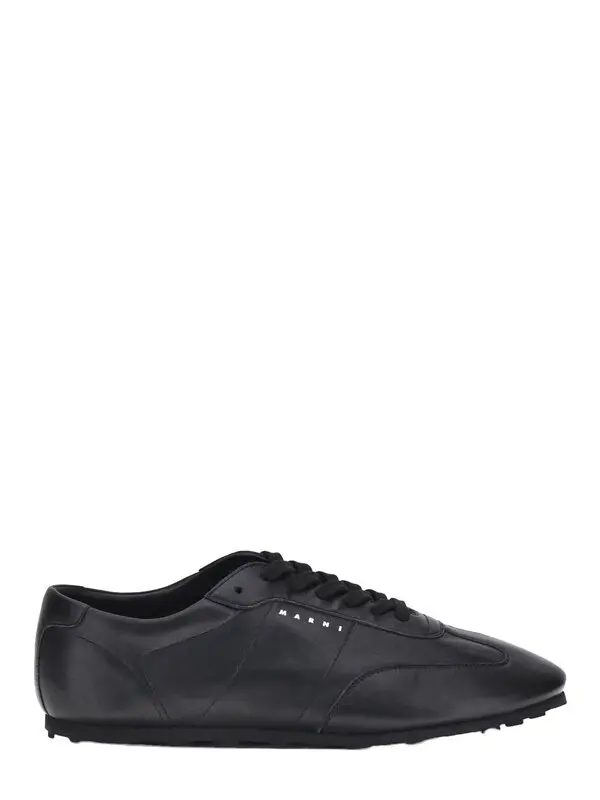 Marni Lace Up Sneakers - Black