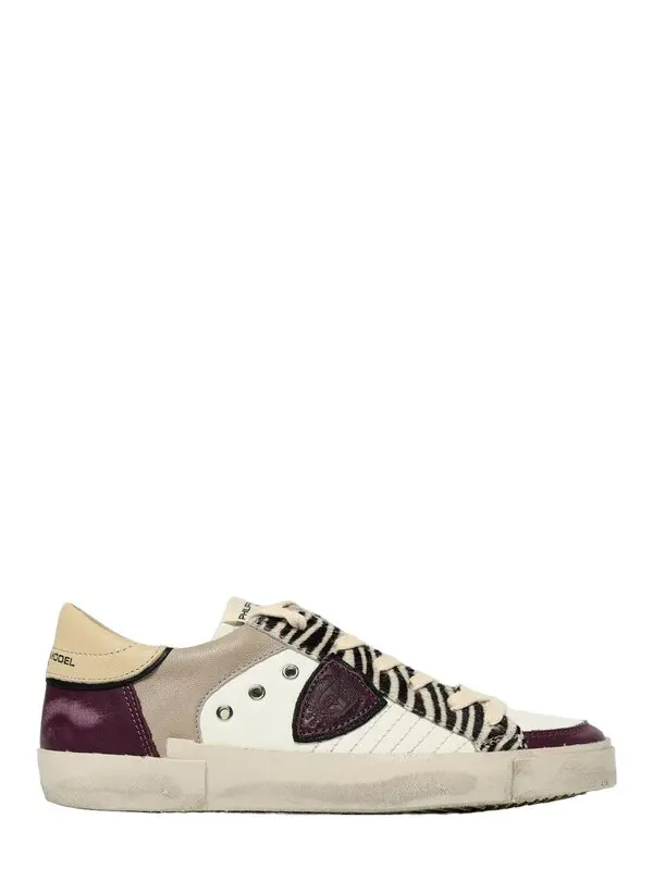 Philippe Model Lace Up Sneakers - Multicolor