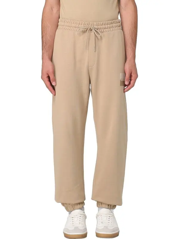 Hugo Boss Relaxed Fit Pants - Beige