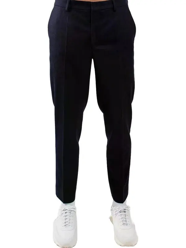 Harmony Tailored Slim-fit Trousers - Blue