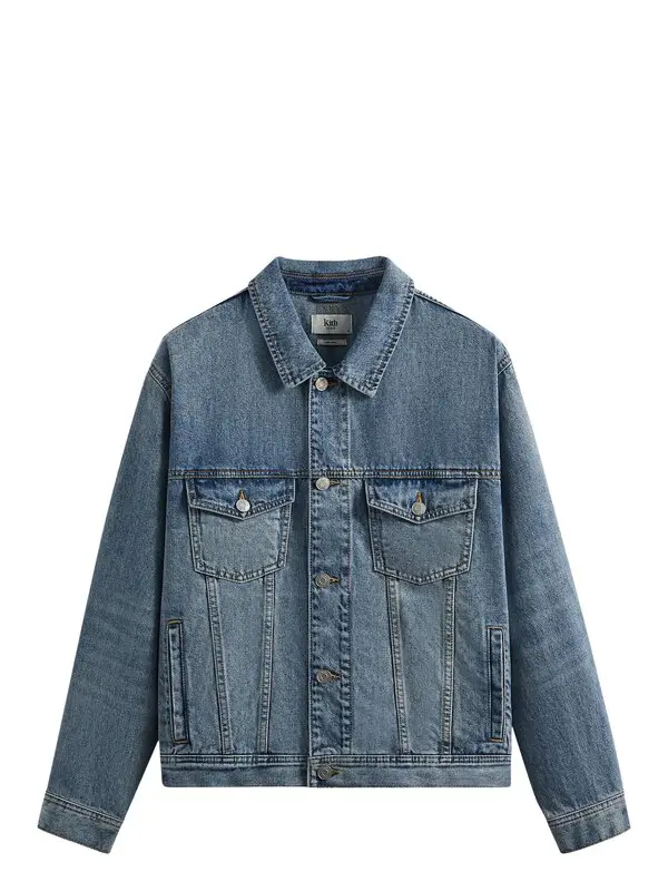 Kith Centre Denim Jacket - Blue