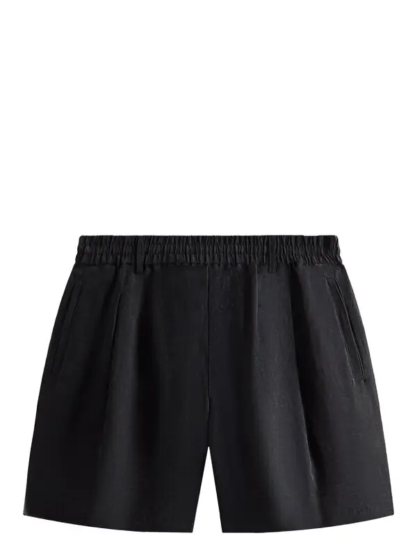 Kith Cupro Linen Jude Short - Black