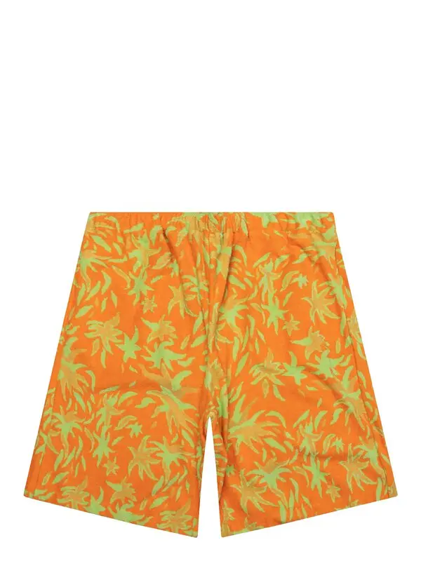Marni X No Vacancy Inn Jacquard Shorts - Orange