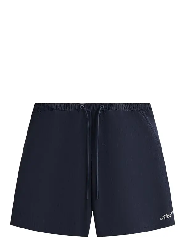 Kith Twill Collins Swim Short - Blue