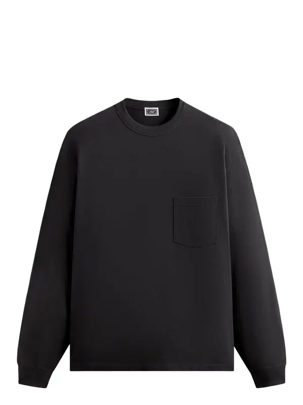 Kith Long-sleeve Leonard Pocket Tee - Black