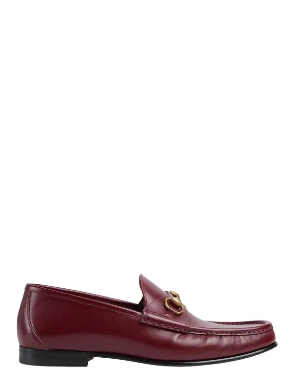 Gucci 1953 Horsebit Leather Loafer - Red