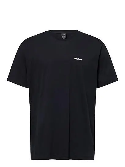 FINISTERRE Harlyn Logo-print Cotton T-shirt - Black