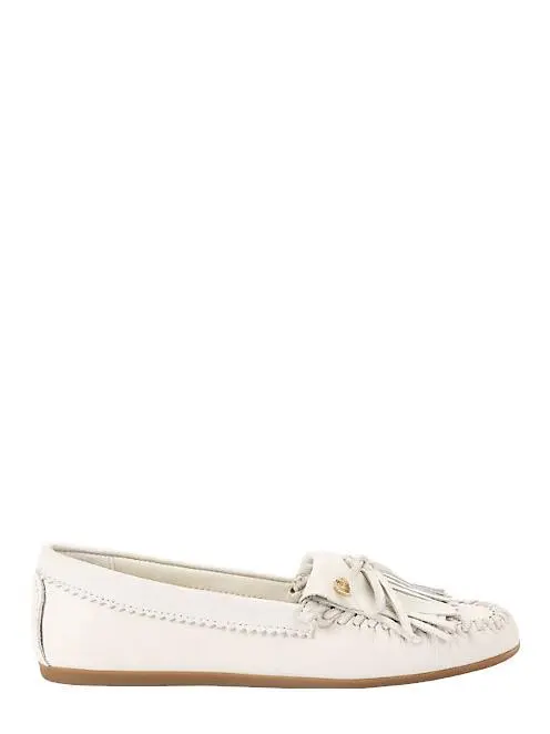 Carvela Nila Leather Loafers - Bone