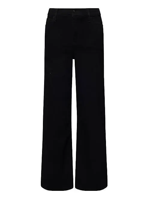 FRAME Le Slim Palazzo Wide-leg Denim Jeans - Black