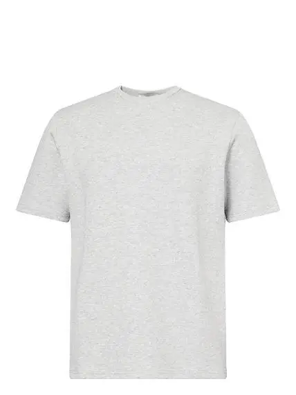 ARNE Everyday Luxe Short-sleeve Cotton-jersey T-shirt - Marl Grey