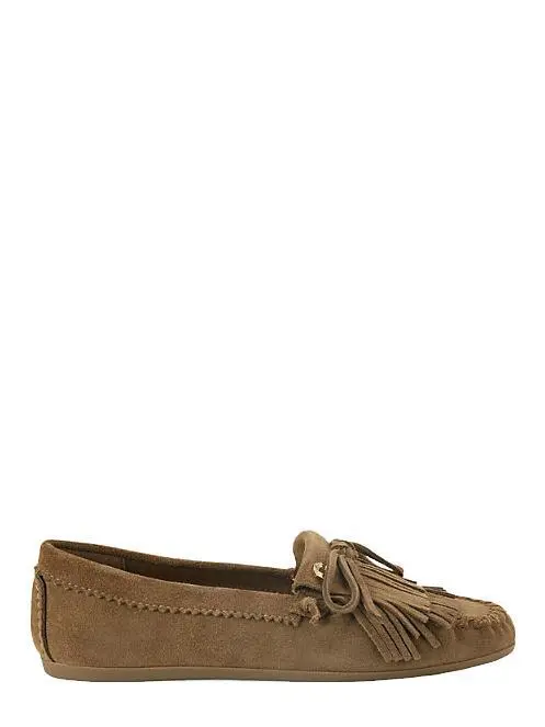 Carvela Nila Suede Loafers - Camel