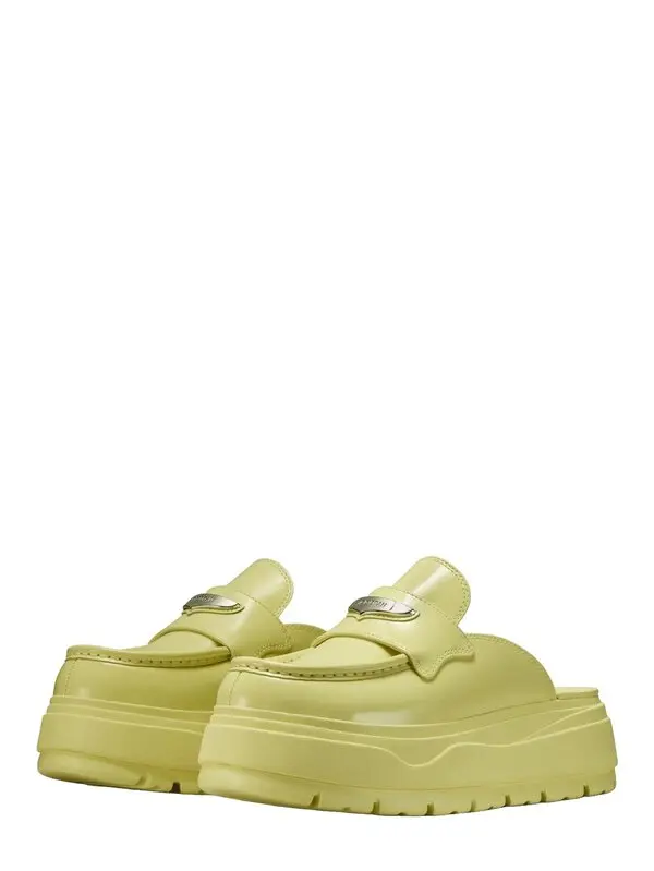 JORDAN Air Loafer Mule - Luminous Green/silver