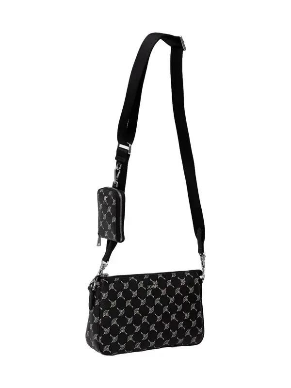 JOOP! Cortina Jasmina Logo-jacquard Crossbody Bag - Black
