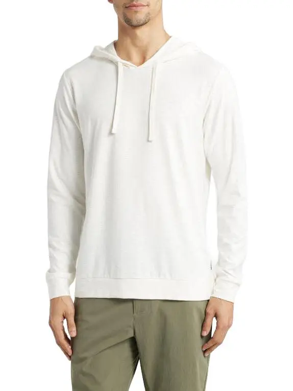 FREE FLY Slub Performance Hoodie - Sea Salt