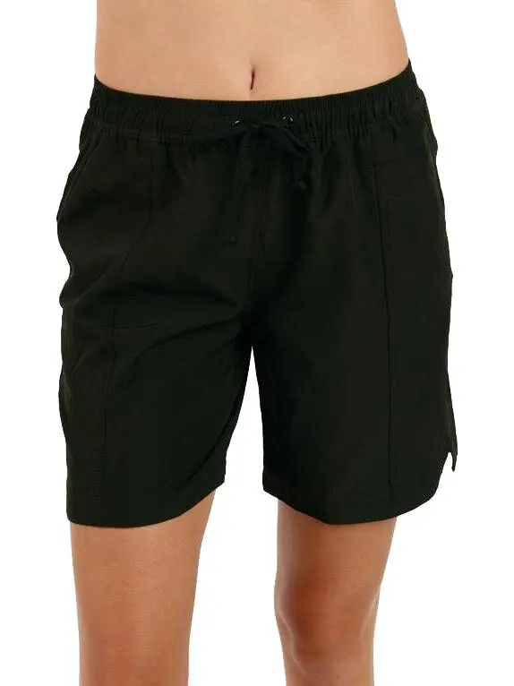 CALYPSA 4" Board Shorts - Black