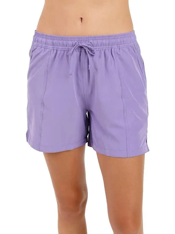 CALYPSA 4" Board Shorts - Lavender