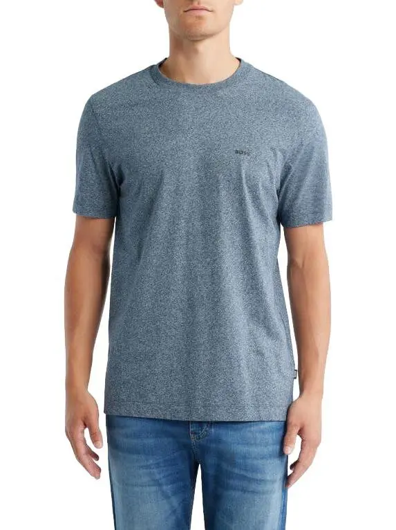 BOSS Thompson Heathered T-shirt - Open Grey