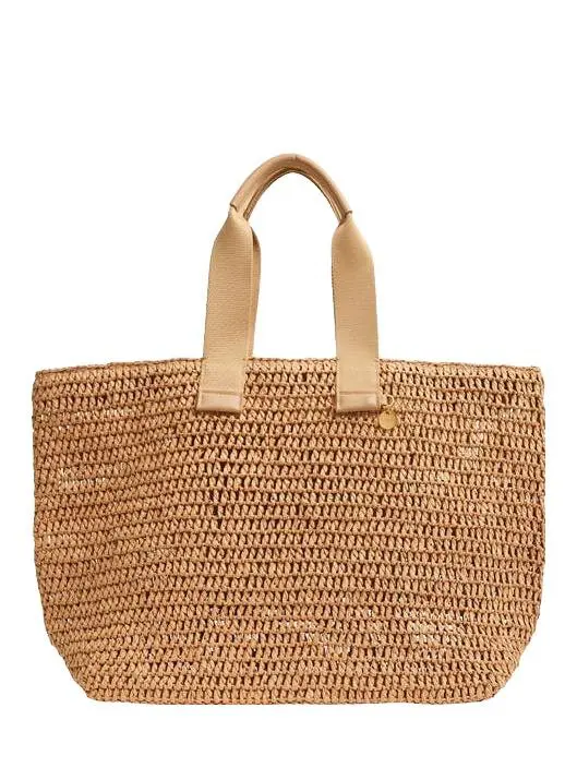 REISS Emeryson Woven Shoulder Bag - Emerysontan