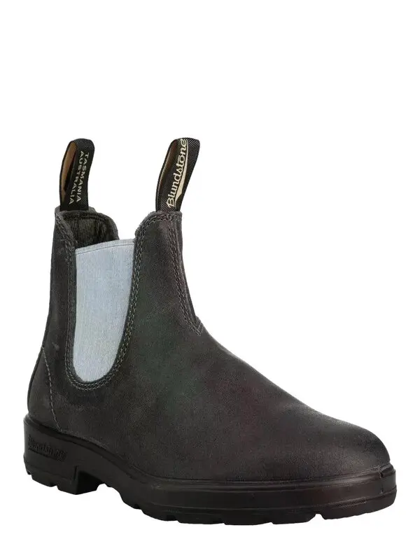 Blundstone Elastic-sided Leather Boots - Grey