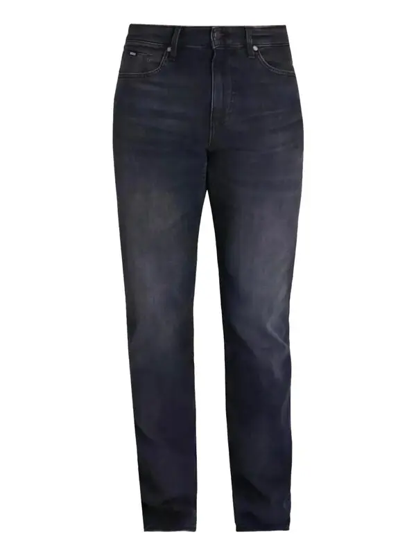 BOSS Regular Fit Five-pocket Jeans - Black