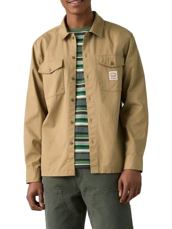 LEVI'S Cotton Worker Jacket - Tigers Eye
