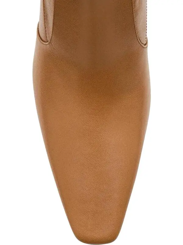 Saint Laurent Francoise Knee-high Boots - Chestnut
