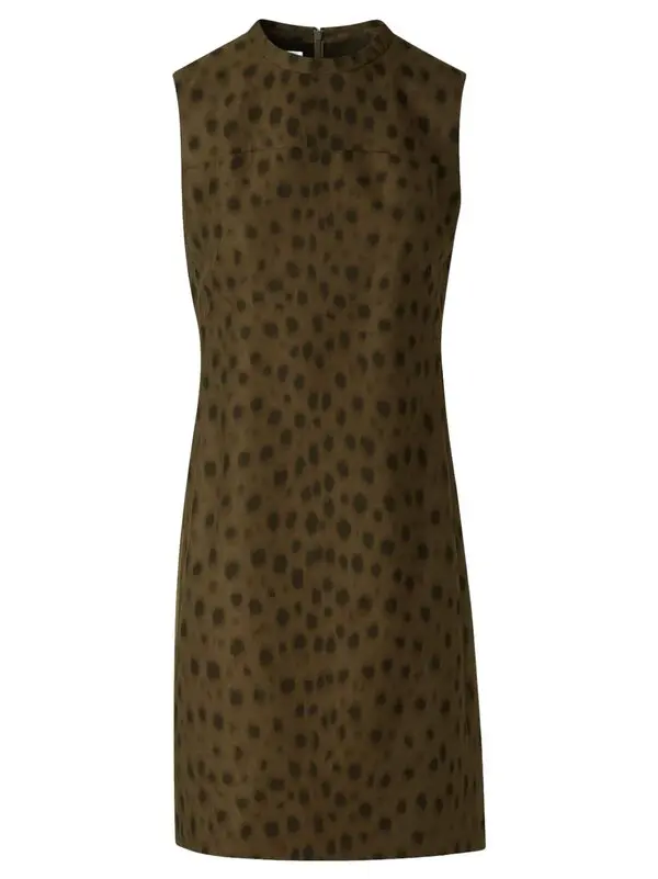 Akris Francois Hardy Mini Dress - Hazel-bark