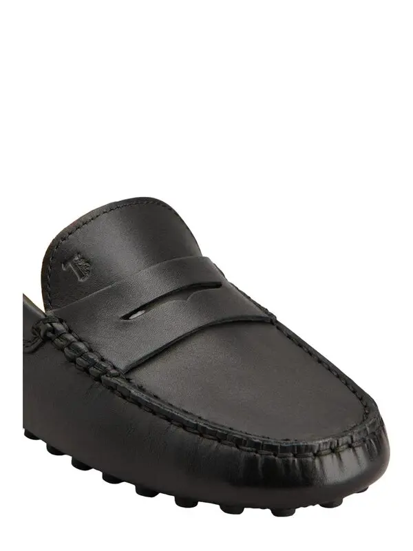 TOD & APOS;S Gommino Leather Penny Driving Shoes - Black
